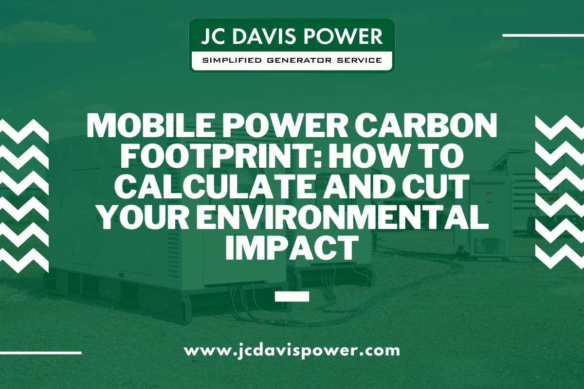 Mobile Power Carbon Footprint: How to Calculate and Cut Your ...